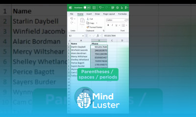 Learn Excel Formatting Cleanup The Fast And Easy Way To Clean Your Data - Mind Luster