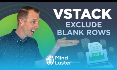 Learn How to use VSTACK in Excel Exclude Blank Rows in Excel - Mind Luster