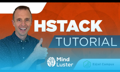 Learn Get Started With HSTACK Quick And Easy Tutorial microsoftexcel - Mind Luster