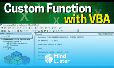 Learn How to Use VBA to Create a Custom Excel Function Step by Step - Mind Luster