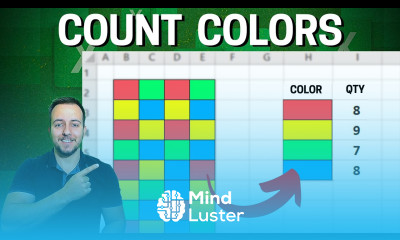Learn How To Count Colors with an Excel Function Count Colored Cells - Mind Luster