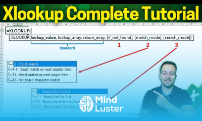 Learn How to Xlookup in Excel All Arguments Explained If Not Found ...
