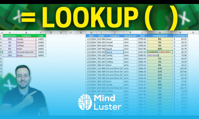 Learn LOOKUP function is better than VLOOKUP Practical Example Step by Step How to use Excel ...