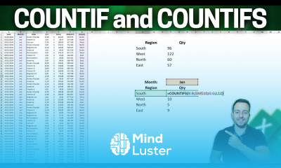 Learn How to use Countif and Countifs Function in Excel Count with Criteria - Mind Luster