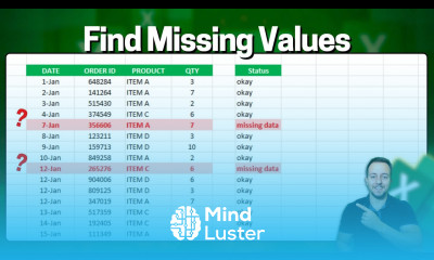 Learn How to Find Missing Numbers in Excel using Dynamic Function IF Formula - Mind Luster
