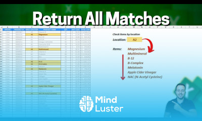 Learn How to Return Multiple Values in Excel Lookup Function All Matches Results - Mind Luster