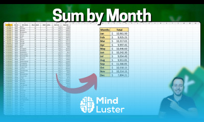Learn How to Sum by Month in Excel 2 Methods Pivot Table and SUMIF - Mind Luster