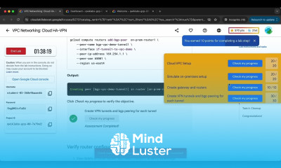 Learn VPC Networking Cloud HA VPN GSP619 - Mind Luster