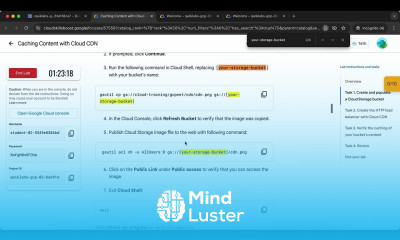 Learn Caching Content with Cloud CDN - Mind Luster