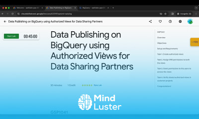 Learn Data Publishing on BigQuery using Authorized Views for Data Sharing Partners GSP1041 ...