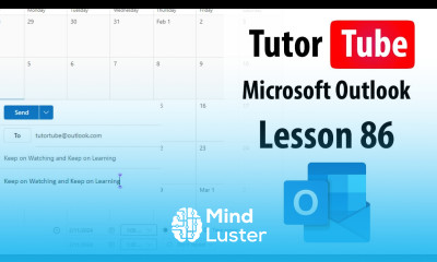 Learn Microsoft Outlook Lesson 86 Startup Settings - Mind Luster