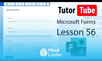 Learn Microsoft Forms Lesson 56 Utilizing Form Templates - Mind Luster