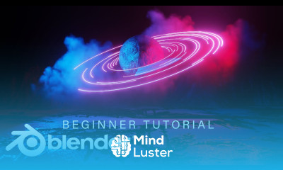 Learn Blender Tutorial Beginner Create Space Scene FREE PROJECT - Mind Luster