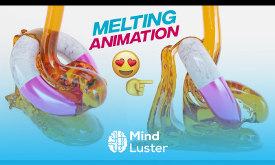 Learn Blender Tutorial Beginner Create Melting Liquid Animation No Addons - Mind Luster
