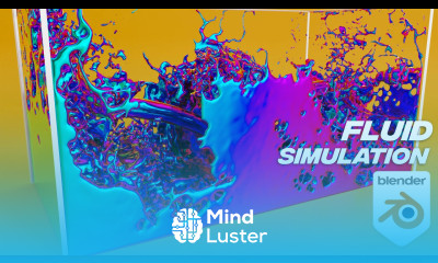 Learn Blender Fluid Simulation Blender Water Simulation Blender Tutorial Beginners - Mind Luster