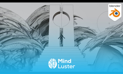 Learn Easy Cinematic Landscape Tutorial in Blender Speed Art - Mind Luster