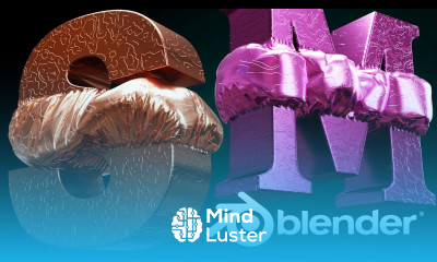 Learn Creating Bubble Type or Balloon Text Inflation in Blender - Mind ...