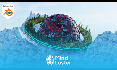 Learn How To Create a Concept Art Sci Fi Environment in Blender - Mind Luster