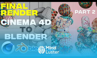 Learn Cinema 4D To Blender Render Tutorial Softbody Simulation Part 2 - Mind Luster
