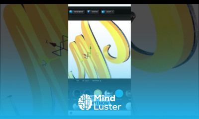 Learn After Effects 3D Text Animation aftereffects tutorial shorts - Mind Luster