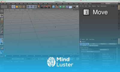 Learn Cinema 4D QuickStart 03 Moving the Camera - Mind Luster