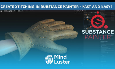 Learn Substance Painter How to Add Stitching to Your Models - Mind Luster