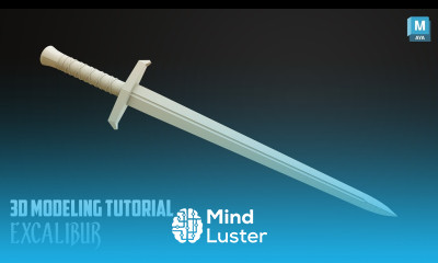 Learn Modeling EXCALIBUR Sword in Autodesk Maya Discord Livestream - Mind Luster