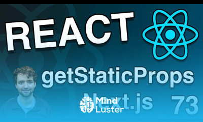 Learn Static Site Generation with getStaticProps Next js React Tutorial 73 - Mind Luster