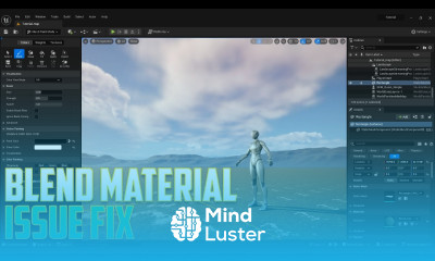 Learn Unreal Engine Blend Material FIX Unreal Engine 5 3 Tutorial for Beginners - Mind Luster