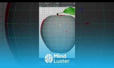 Learn 3D Apple Modeling Tutorial in Autodesk Maya 2024 mayatutorials mayamodeling 3dtutorials ...