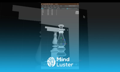 Learn How to Model Balustrade Railings in Maya Maya 2024 Modeling Tutorial mayatutorials shorts ...