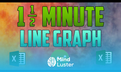 Learn Excel 2016 How to Make a Line Graph - Mind Luster