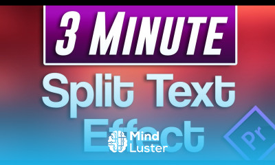 Learn Premiere Pro CC How to Create Splitting Text Animation Effect ...