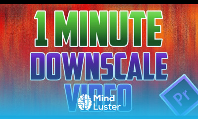 Learn Premiere Pro CC How to Downscale Change Video from 4k to 1080p ...