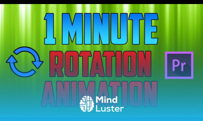 Learn Premiere Pro CC How to do a Rotate Image Animation - Mind Luster