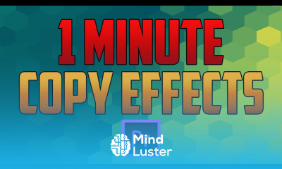 Learn Premiere Pro CC How to Copy Effects - Mind Luster