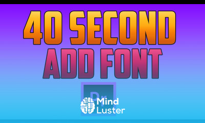 Learn Premiere Pro CC How to Add New Fonts - Mind Luster