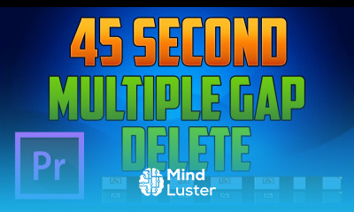 Learn Premiere Pro CC How to Delete Remove Multiple Gaps Between Clips using Ripple Delete ...