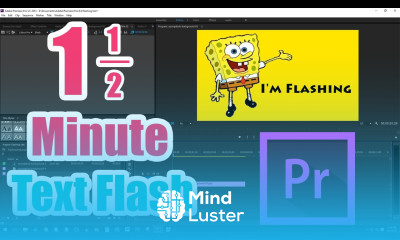 Learn How to Make Flashing Text in Premiere Pro Fast Tutorial - Mind Luster
