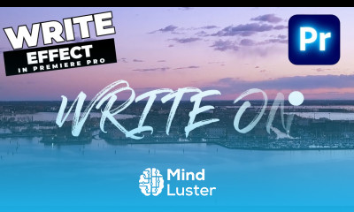 Learn Handwriting WRITE ON Effect Tutorial In Premiere Pro - Mind Luster
