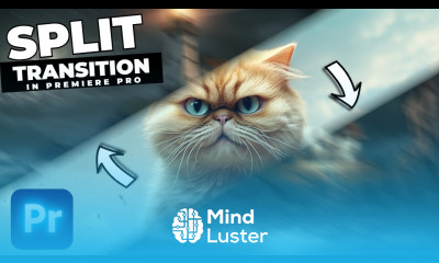 Learn How To Add An ANGLED Slice Transition In Premiere Pro - Mind Luster