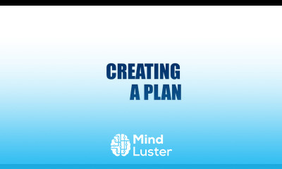 Learn Creating a Plan - Mind Luster