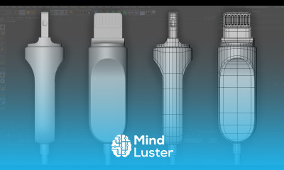 Learn Industrial Design Product Modeling 7 USB Cinema 4D Modeling Tutorial - Mind Luster
