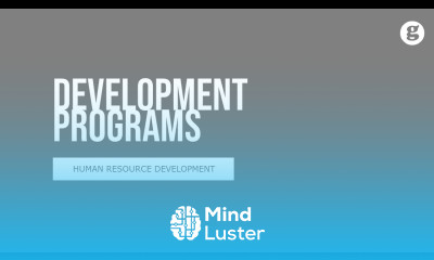Learn Human Resource Development Programs - Mind Luster
