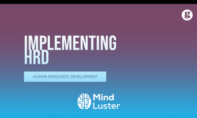 Human Resource Development Tutorial - Mind Luster