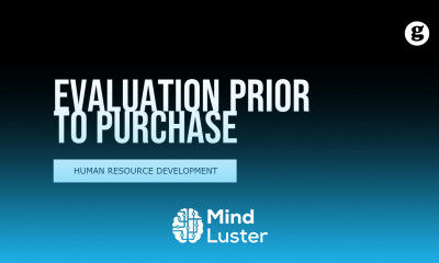 Learn Evaluation of HRD Programs Prior to Purchase - Mind Luster