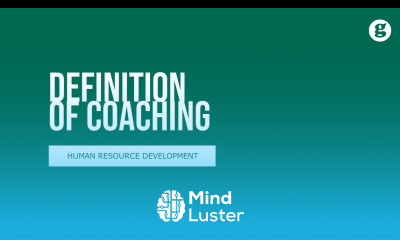 Learn Definition of Coaching - Mind Luster