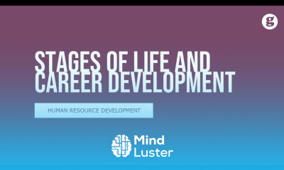 Learn Stages of Life and Career Development - Mind Luster