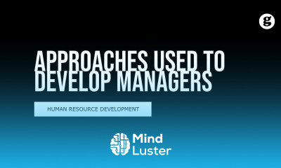 Learn Approaches Used to Develop Managers - Mind Luster