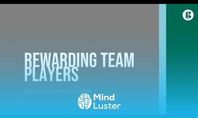 Learn Rewarding Team Players - Mind Luster
